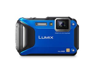 panasonic dmc-ts6a lumix wifi enabled tough adventure camera (blue)