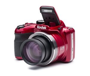 kodak 16 astro zoom az362 with 3″ lcd, red (az362-rd)