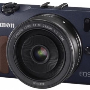 Canon mirrorless interchangeable lens camera EOS M double lens kit EF-M18-55mm F3.5-5.6 IS STM/EF-M22mm F2 STM included Beiburu EOSMBL-WLK - International Version (No Warranty)