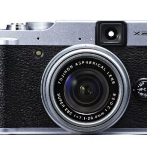 FUJIFILM Digital Camera X20S (Silver)12MP 2/3-inch EXR-CMOSII F2.0-2.8 Wide angle25mm 4x Optical Zoom F FX-X20S - International Version (No Warranty)