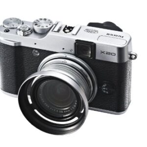 FUJIFILM Digital Camera X20S (Silver)12MP 2/3-inch EXR-CMOSII F2.0-2.8 Wide angle25mm 4x Optical Zoom F FX-X20S - International Version (No Warranty)