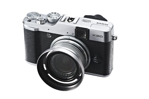 FUJIFILM Digital Camera X20S (Silver)12MP 2/3-inch EXR-CMOSII F2.0-2.8 Wide angle25mm 4x Optical Zoom F FX-X20S - International Version (No Warranty)