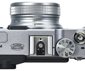 FUJIFILM Digital Camera X20S (Silver)12MP 2/3-inch EXR-CMOSII F2.0-2.8 Wide angle25mm 4x Optical Zoom F FX-X20S - International Version (No Warranty)