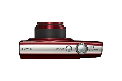 Canon PowerShot ELPH 190 Digital Camera w/ 10x Optical Zoom and Image Stabilization - Wi-Fi & NFC Enabled (Red)