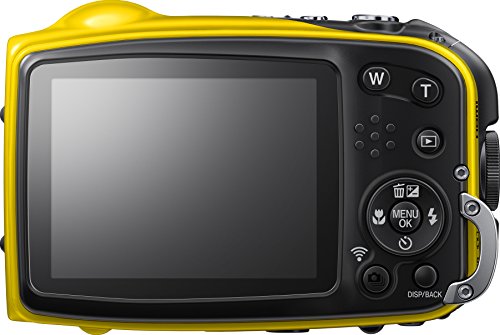 Fujifilm FinePix XP80 Waterproof Digital Camera with 2.7-Inch LCD (Yellow)