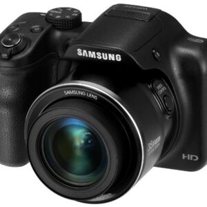 Samsung WB1100F 16.2MP CCD Smart WiFi & NFC Digital Camera with 35x Optical Zoom, 3.0" LCD and 720p HD Video (Black)