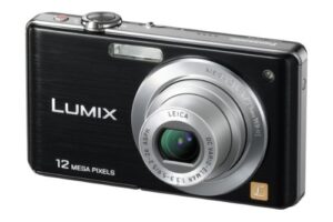 panasonic lumix dmc-fs4 black 8.1mp digital camera