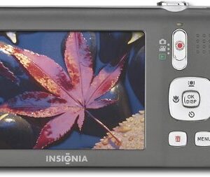 Insignia NS-DSC1112SL 12.0 MP Digital Camera 4 X Opt Zoom - Dark Gray