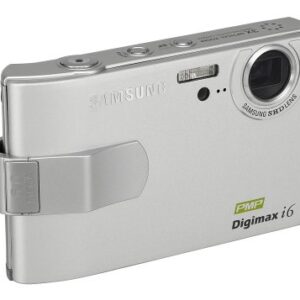 Samsung Digimax i6 6MP Digital Camera with 3x Optical Zoom (Silver)