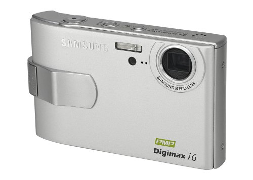 Samsung Digimax i6 6MP Digital Camera with 3x Optical Zoom (Silver)