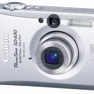 Canon Powershot SD430 5MP Digital Camera with 3x Optical Zoom (Wi-Fi Capable)