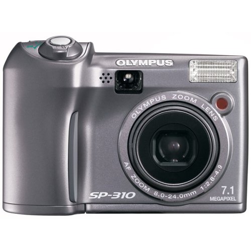 Olympus SP-310 7.1MP Digital Camera with 3x Optical Zoom (Silver)