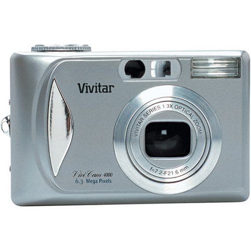 Vivitar Vivicam 4000 6MP Digital Camera with 3x Optical Zoom