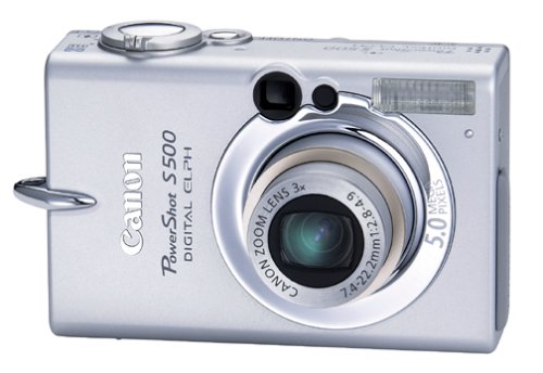 Canon Powershot S500 5MP Digital Elph with 3x Optical Zoom (Coach Edition)