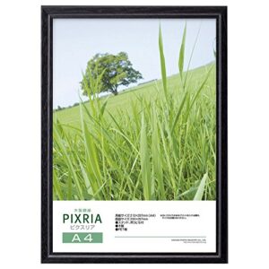 ハクバ hakuba 509571 piculia wooden picture frame, black, a4