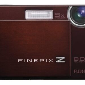 Fujifilm Finepix Z100fd 8MP Digital Camera with 5x Optical Image Stabilized Zoom (Brown)