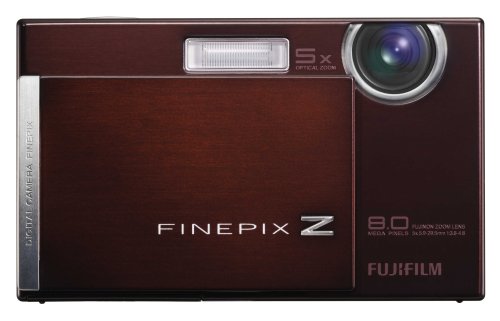 Fujifilm Finepix Z100fd 8MP Digital Camera with 5x Optical Image Stabilized Zoom (Brown)