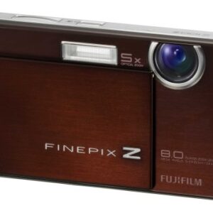 Fujifilm Finepix Z100fd 8MP Digital Camera with 5x Optical Image Stabilized Zoom (Brown)