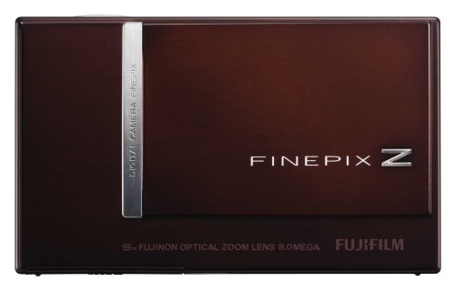 Fujifilm Finepix Z100fd 8MP Digital Camera with 5x Optical Image Stabilized Zoom (Brown)