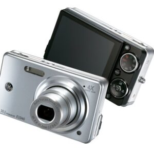 GE E1040 10MP Digital Camera with 4x Optical Zoom (Silver)