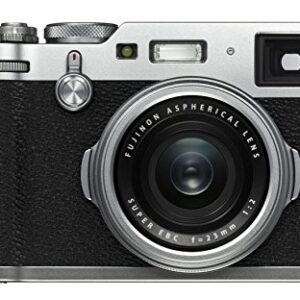 Fujifilm X100F 24.3 MP APS-C Digital Camera-Silver