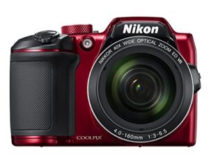 nikon coolpix b500 digital camera (red)