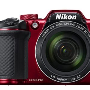 Nikon COOLPIX B500 Digital Camera (Red)