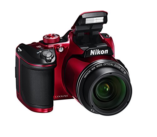 Nikon COOLPIX B500 Digital Camera (Red)