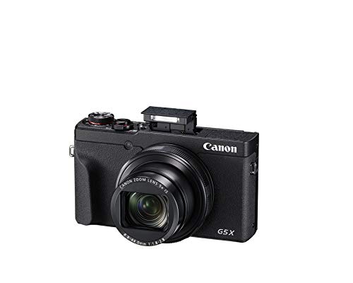 Canon PowerShot G5 X Mark II Digital Camera w/ 1 Inch Sensor, Wi-Fi & NFC Enabled, Black (Renewed)