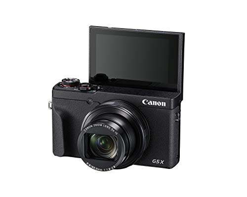 Canon PowerShot G5 X Mark II Digital Camera w/ 1 Inch Sensor, Wi-Fi & NFC Enabled, Black (Renewed)