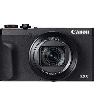 Canon PowerShot G5 X Mark II Digital Camera w/ 1 Inch Sensor, Wi-Fi & NFC Enabled, Black (Renewed)