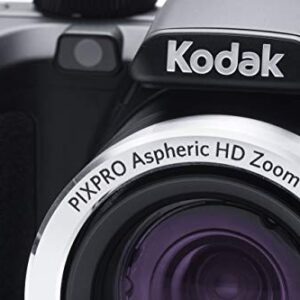 Kodak PIXPRO Astro Zoom AZ421-BK 16MP Digital Camera with 42X Optical Zoom and 3 inch LCD Screen (Black) (Renewed)