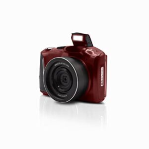 Minolta MND50 48 MP / 4K Ultra HD Digital Camera (Red)