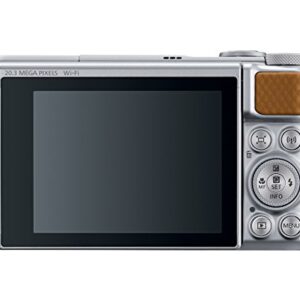 Canon Cameras US Point and Shoot Digital Camera with 3.0" LCD, Silver (2956C001)