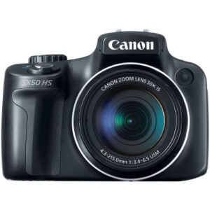 canon powershot sx50 hs 12.1 mp digital camera with 50x wide-angle optical image stabilized zoom