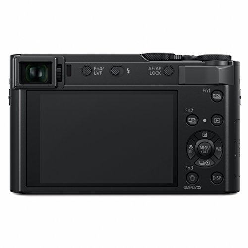 PANASONIC LUMIX ZS200 4K Digital Camera, DC-ZS200K, 20.1 Megapixel 1-Inch Sensor, 15X LEICA DC VARIO-ELMAR Lens, F3.3-6.4 Aperture, HYBRID O.I.S. Stabilization, 3-Inch LCD , DC-ZS200K (Black)