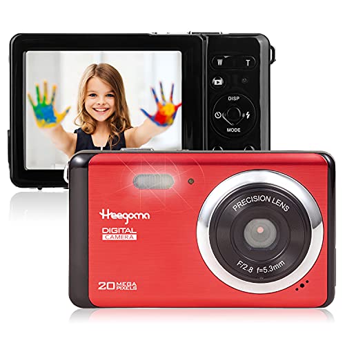 Digital Camera for Kids, HD Video Camera with 2.8" LCD Screen, Rechargeable Point and Shoot Camera, Compact Portable Cameras for Kids, Beginner, Students,Teens Gifts