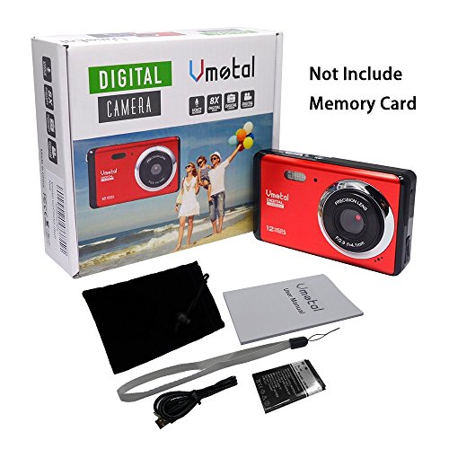 Mini Digital Camera, Vmotal FHD 1080P Kids Camera 20MP Cameras for Photography 2.8 inch LCD Point and Shoot Digital Cameras Vlogging Camera for Kids Teens Beginners Elderly-Holiday Birthday Gift