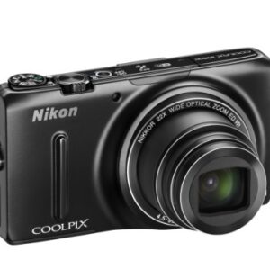 Nikon COOLPIX S9500 Wi-Fi Digital Camera with 22x Zoom and GPS (Black) (OLD MODEL)