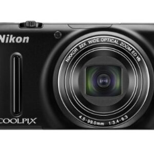 Nikon COOLPIX S9500 Wi-Fi Digital Camera with 22x Zoom and GPS (Black) (OLD MODEL)