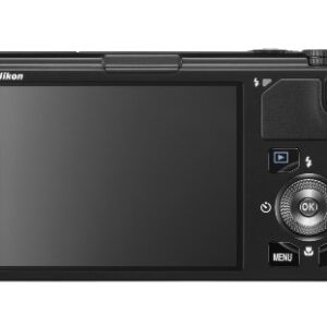 Nikon COOLPIX S9500 Wi-Fi Digital Camera with 22x Zoom and GPS (Black) (OLD MODEL)