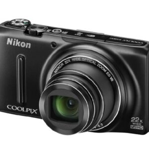 Nikon COOLPIX S9500 Wi-Fi Digital Camera with 22x Zoom and GPS (Black) (OLD MODEL)