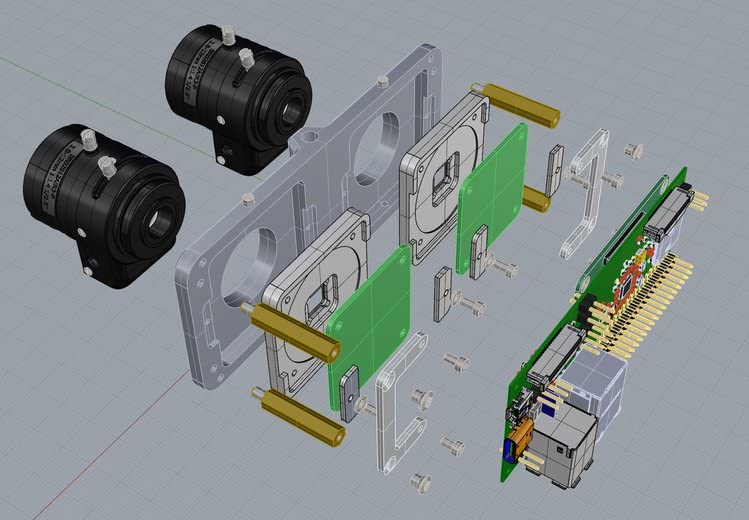 HighPi StereoPi v2 Camera Kit - Stereoscopic Photography