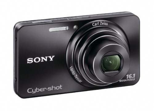 Sony Cyber-Shot DSC-W570 16.1 MP Digital Still Camera with Carl Zeiss Vario-Tessar 5x Wide-Angle Optical Zoom Lens and 2.7-inch LCD (Black) (OLD MODEL)