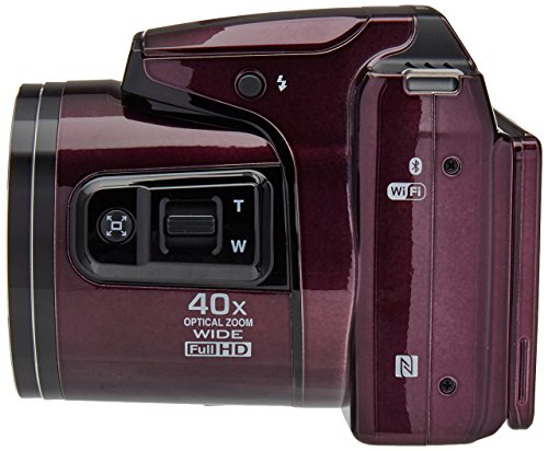 Nikon - COOLPIX B500 16.0-Megapixel Digital Camera - Plum (Renewed)