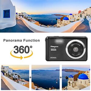 Mini Digital Camera, 1080P 20MP HD Video Camera for Kids with 2.8" LCD Screen, Rechargeable Point and Shoot Camera, Compact Portable Cameras for Kids, Beginner, Students,Teens