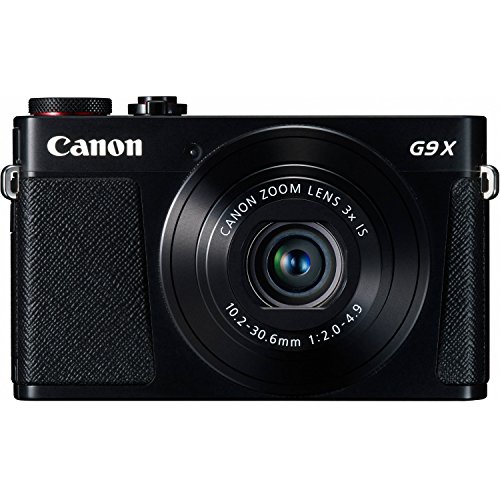 Canon PowerShot G9 X Digital Camera with 3x Optical Zoom, Built-in Wi-Fi and 3 inch LCD (Black)