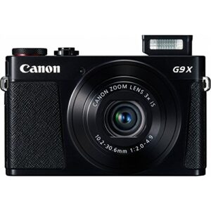 Canon PowerShot G9 X Digital Camera with 3x Optical Zoom, Built-in Wi-Fi and 3 inch LCD (Black)