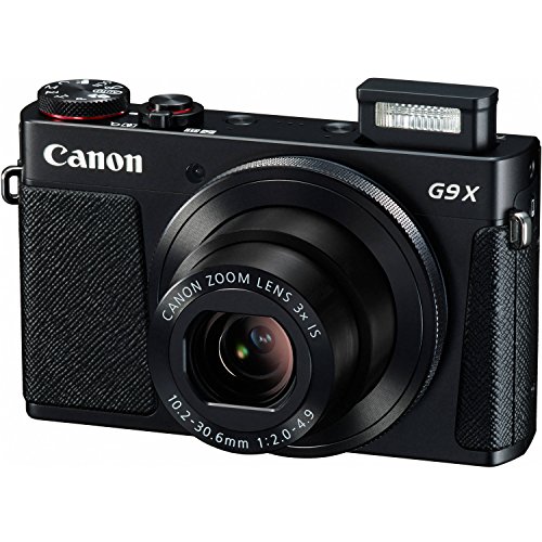 Canon PowerShot G9 X Digital Camera with 3x Optical Zoom, Built-in Wi-Fi and 3 inch LCD (Black)