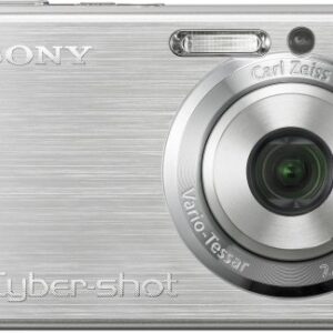 Sony Cybershot DSCW80 7.2MP Digital Camera with 3x Optical Zoom and Super Steady Shot (Silver) (OLD MODEL)